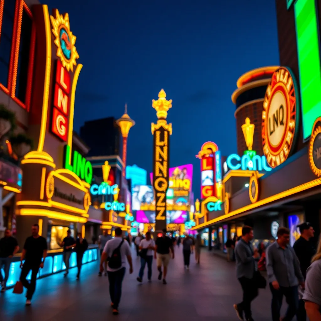 Discover the LINQ Promenade: Las Vegas' Dynamic Hub