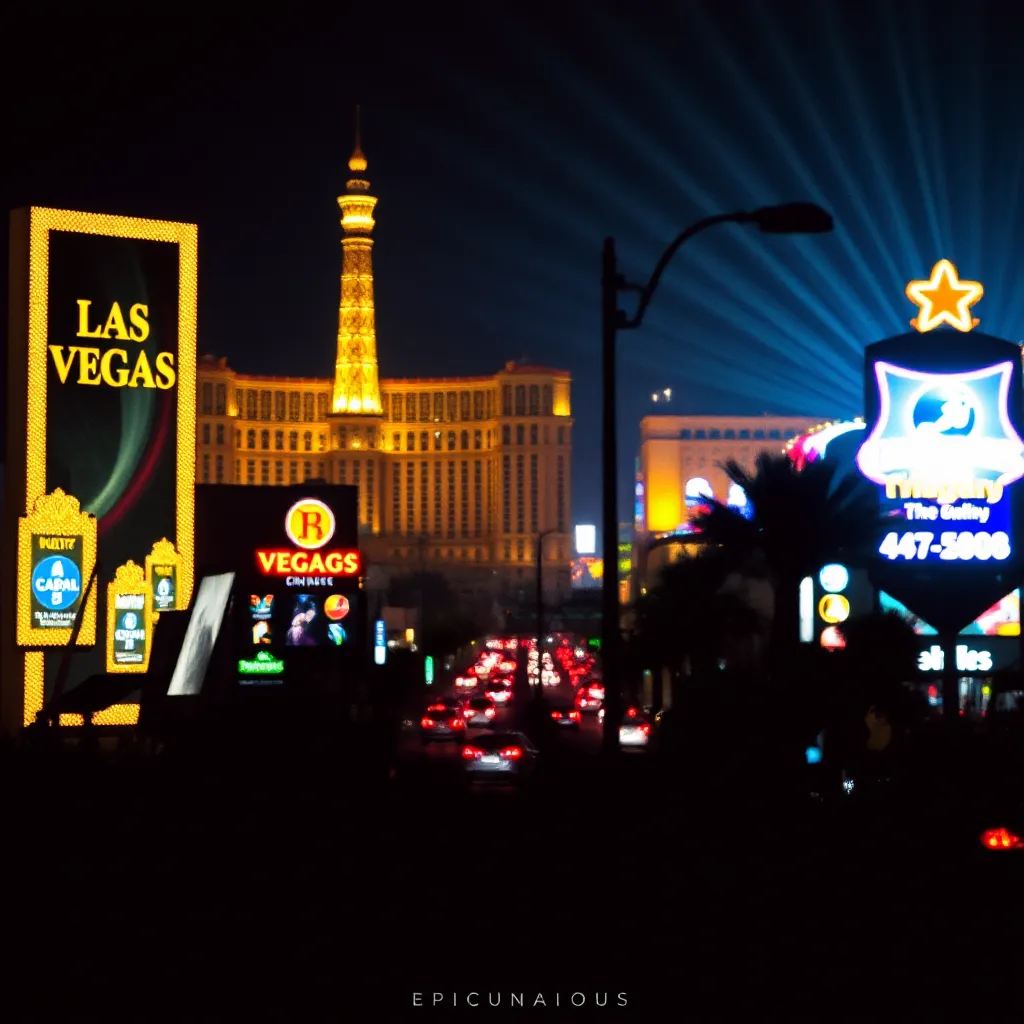 The Legacy of Light Shows on the Las Vegas Strip